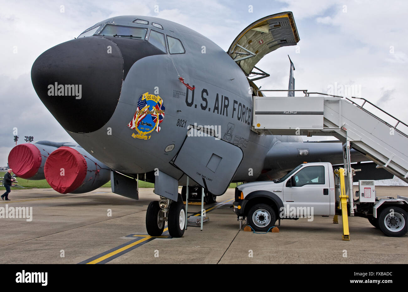 Boeing KC-135R Stratotanker 351st ARS 100th ARW USAFE RAF Mildenhall ...
