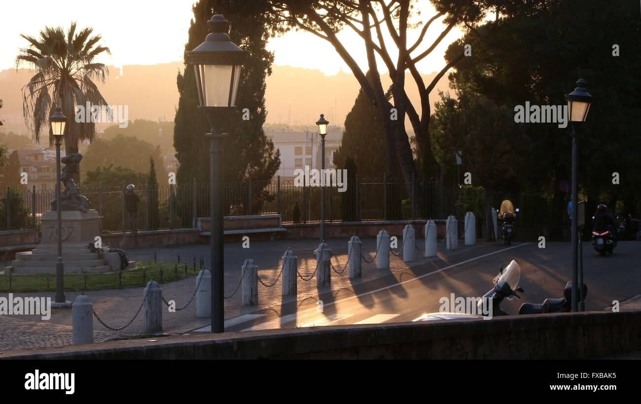 Rome borghese square hi-res stock photography and images - Alamy