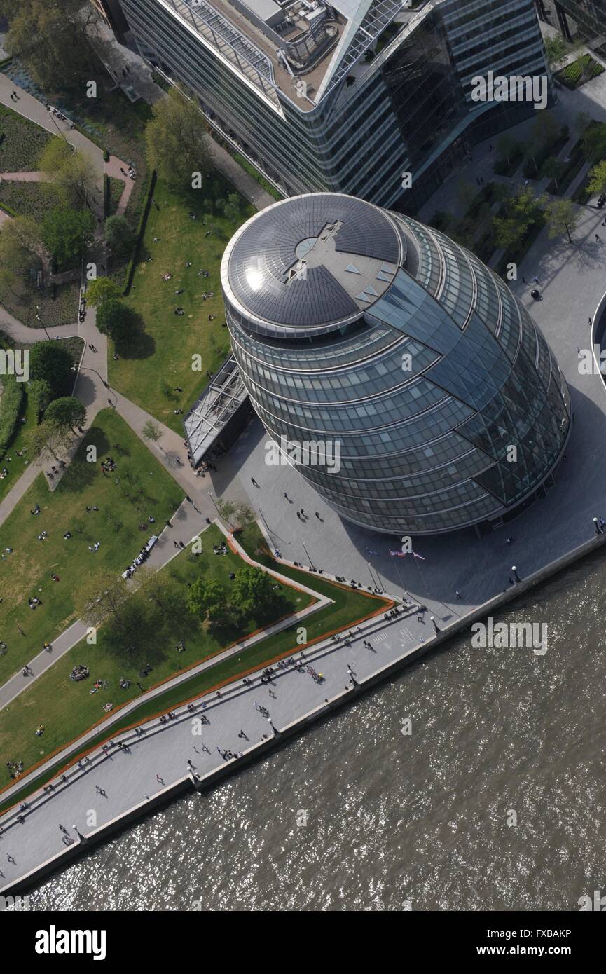 Aerial view of Central London Stock Photo - Alamy