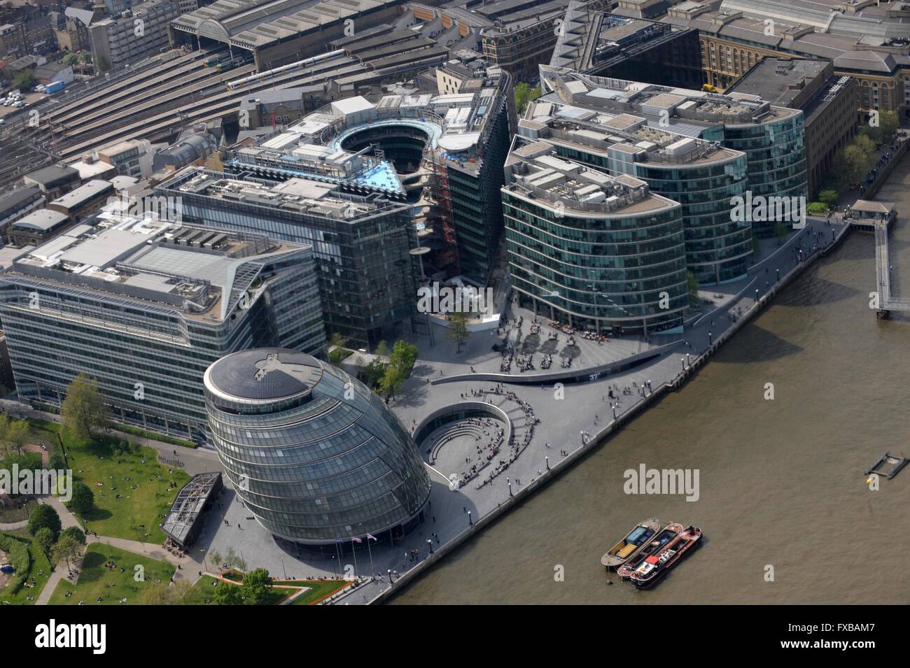 Aerial view of Central London Stock Photo - Alamy