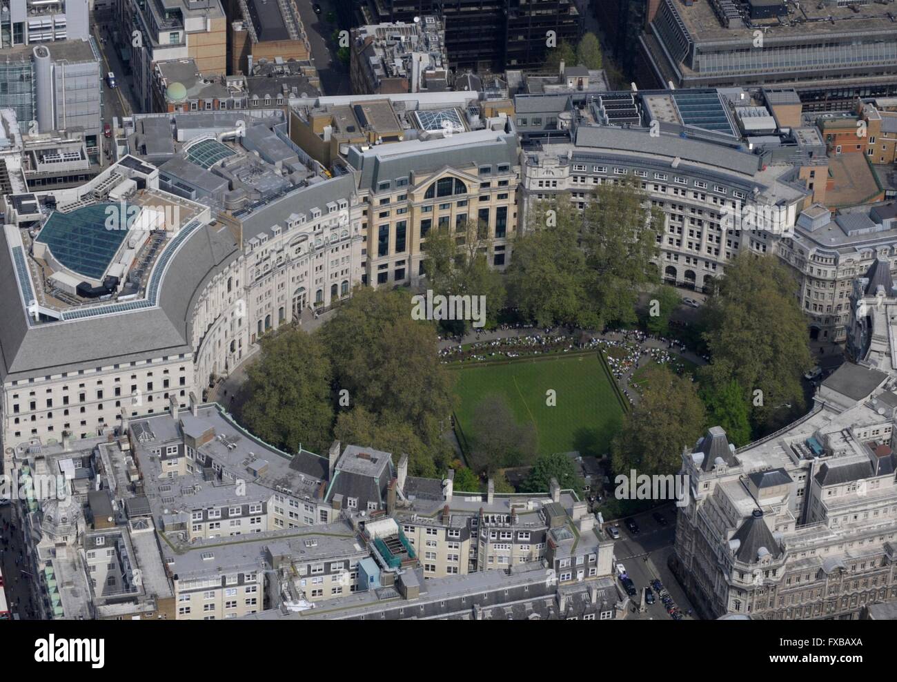 Aerial view of Central London Stock Photo - Alamy