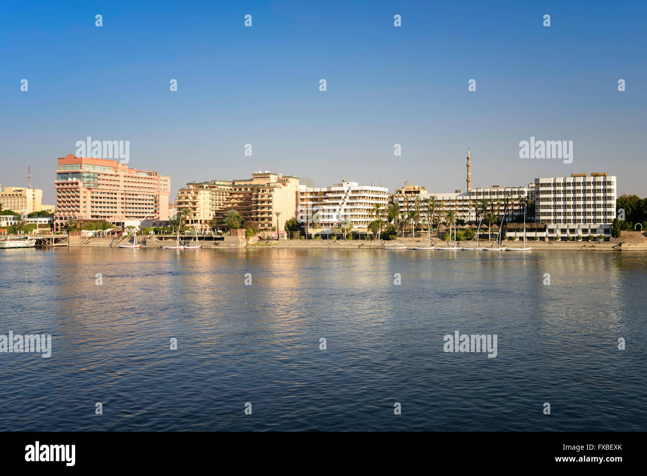 Nile river luxor egypt hi-res stock photography and images - Alamy