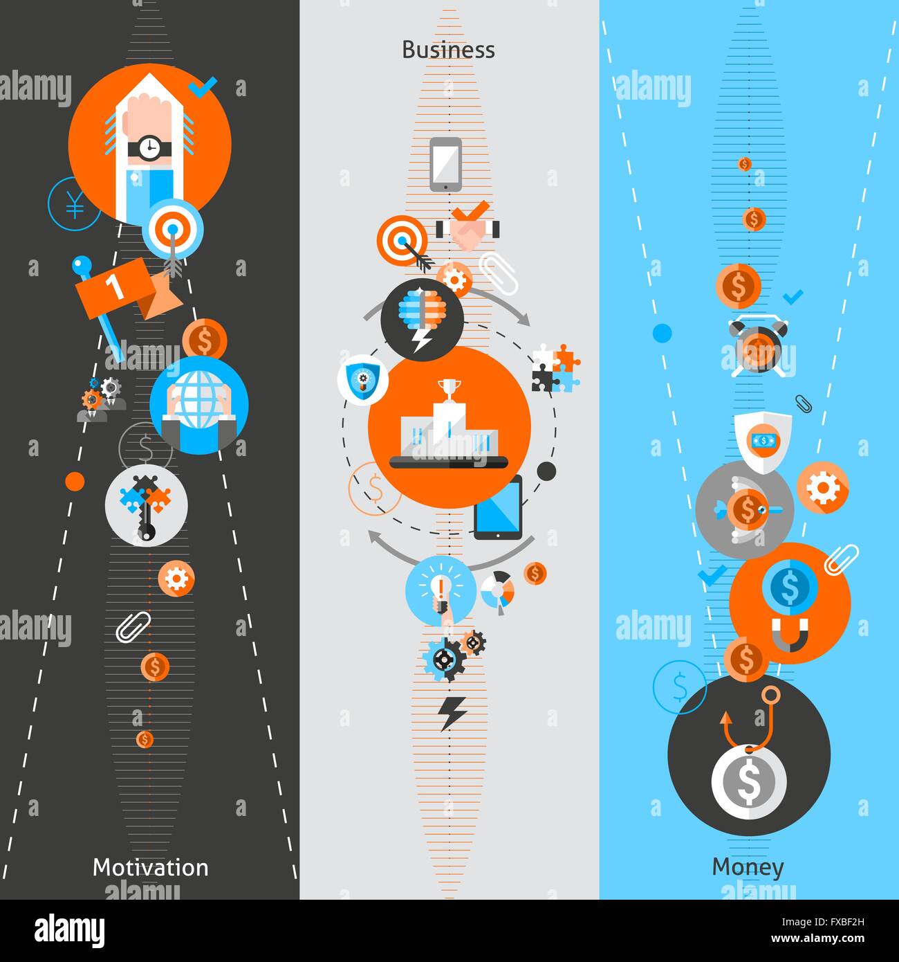 Business Concept Banners Stock Vector Image & Art - Alamy