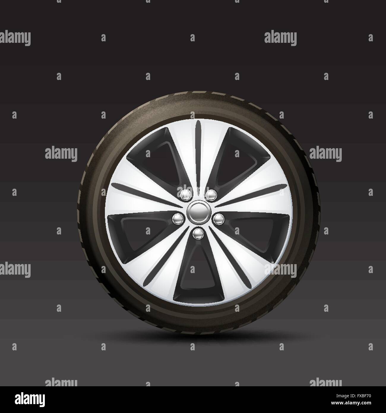 All wheel drive layout Stock Vector Images - Alamy