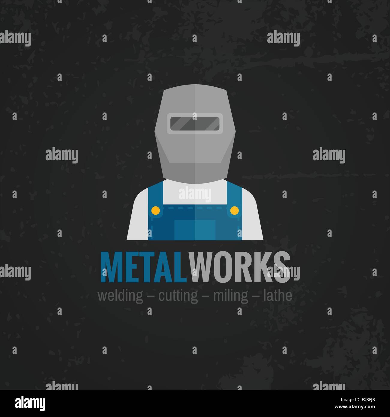 Worker working on pattern Stock Vector Images - Alamy