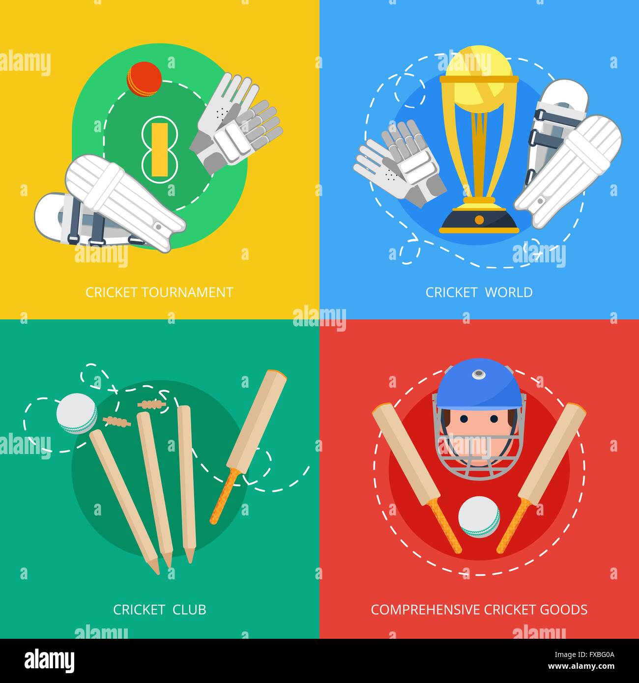 Cricket 4 Stock Vector Images - Alamy
