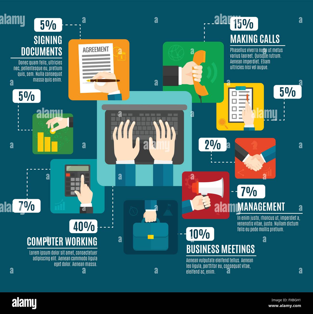 Signing meetings Stock Vector Images - Alamy