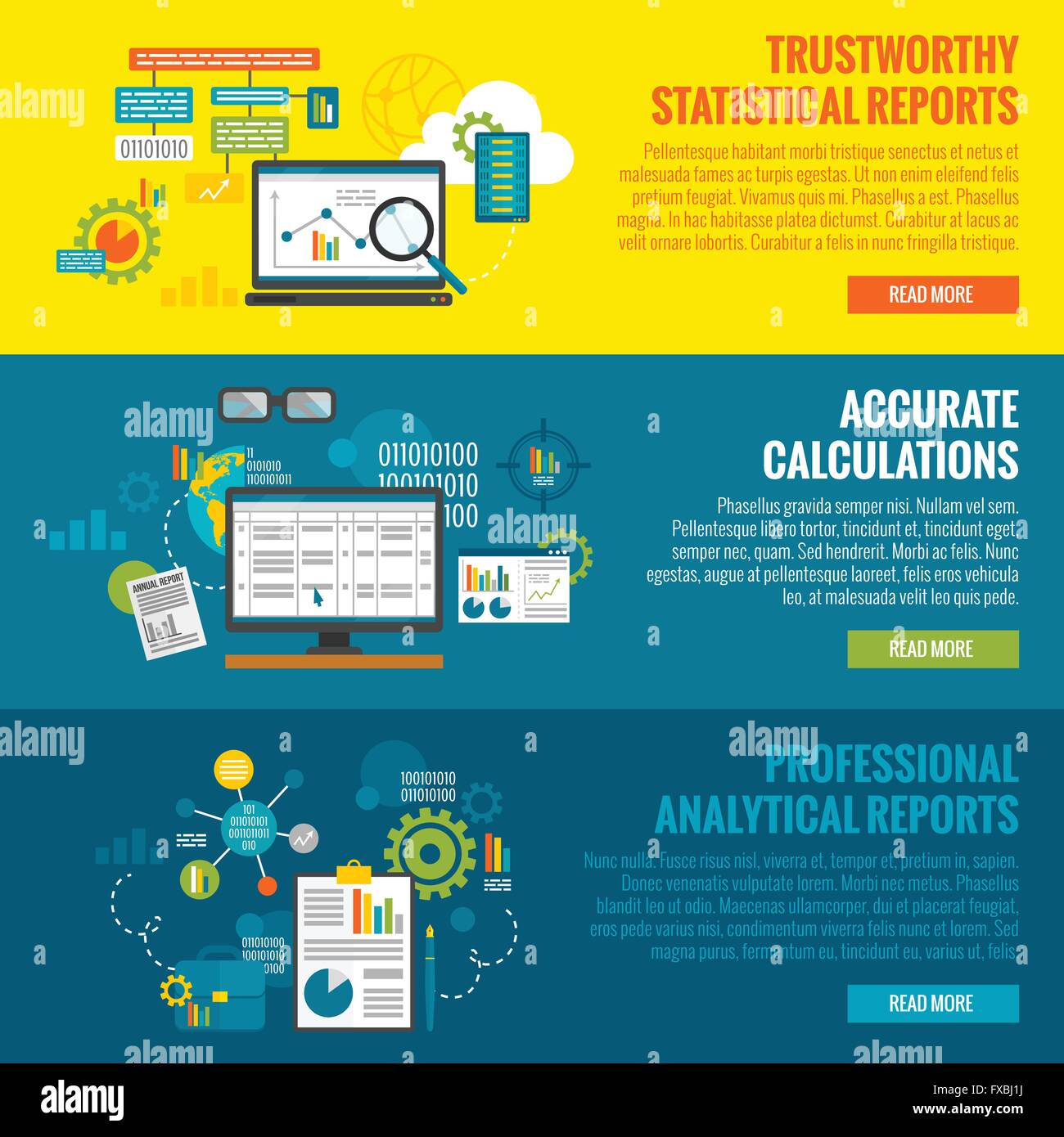 Online statistics data analytics Stock Vector Images - Alamy
