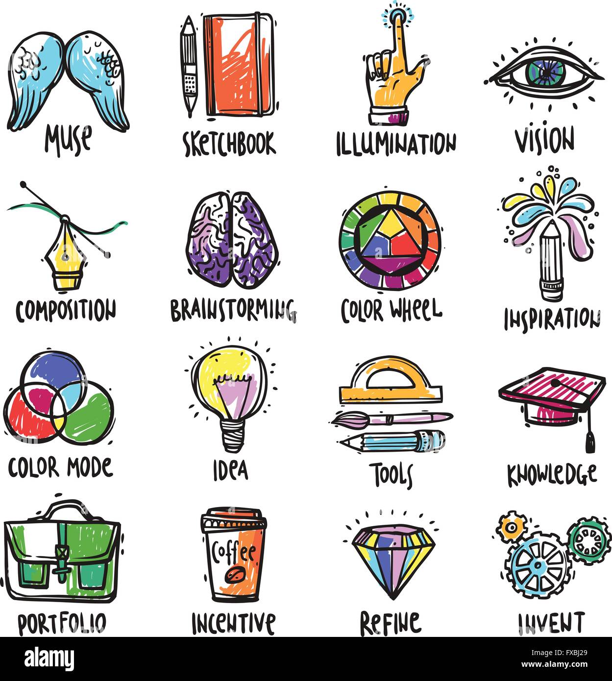 Creative muse Stock Vector Images - Alamy