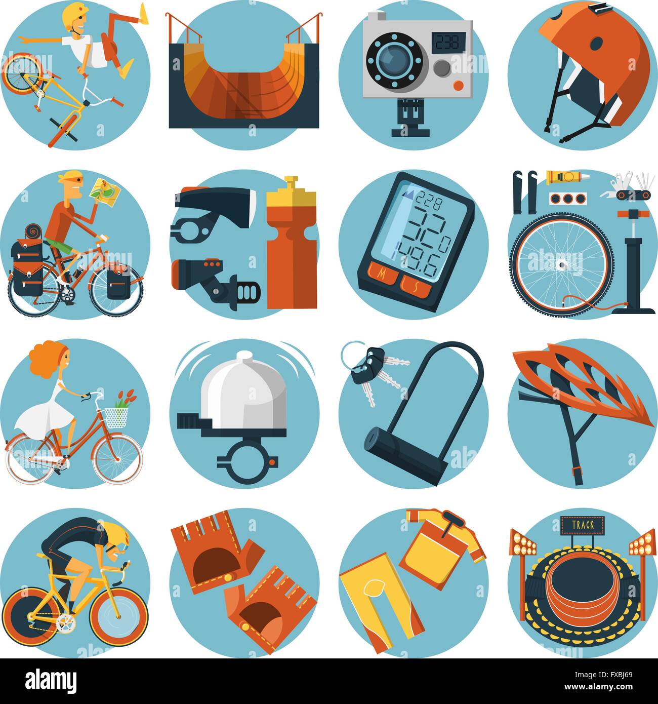 Professional cycling mountain Stock Vector Images - Alamy