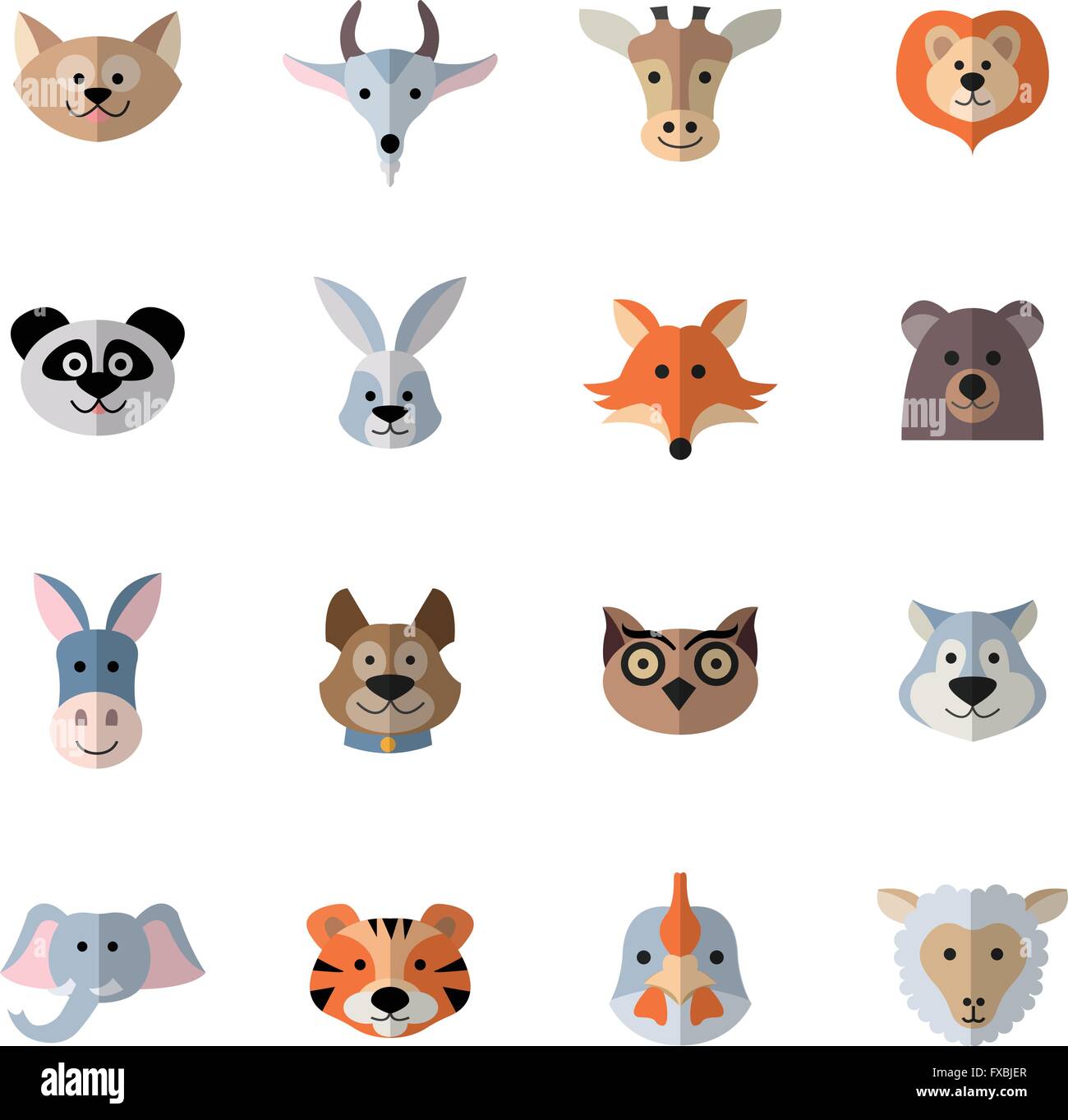 Chicken heads Stock Vector Images - Alamy