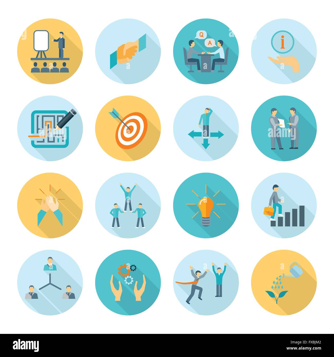 Compliance Icons Flat Stock Vector Image & Art - Alamy
