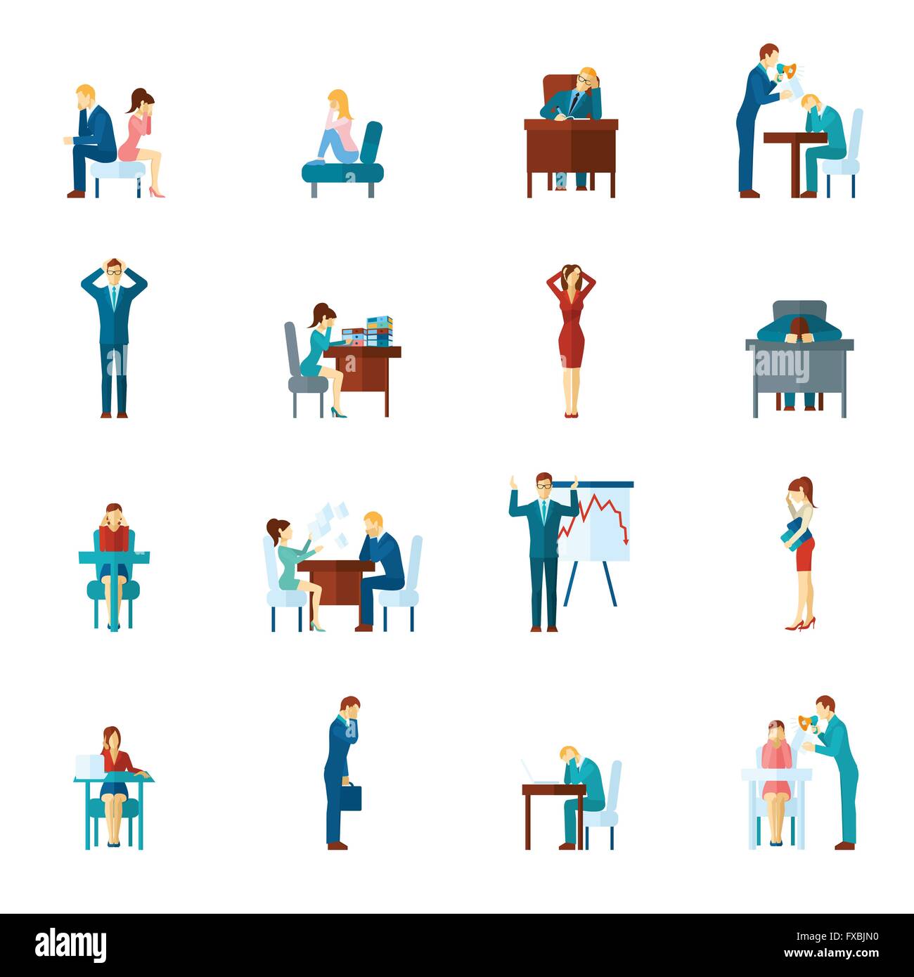 Depress person Stock Vector Images - Alamy