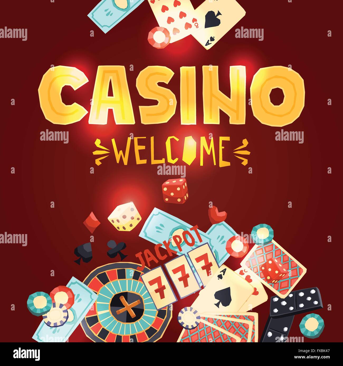 Gambling poster hi-res stock photography and images - Alamy