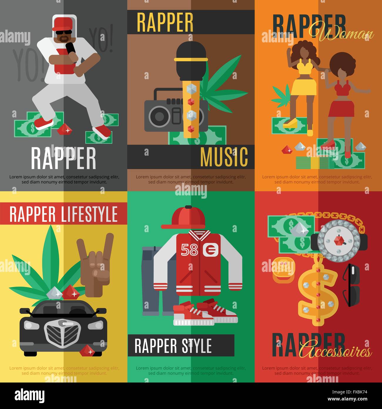 Rapper wallpaper hi-res stock photography and images - Alamy