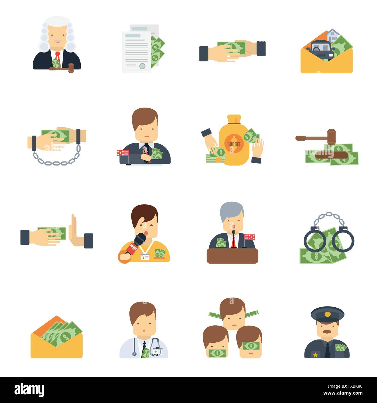 Healthcare corruption Stock Vector Images - Alamy