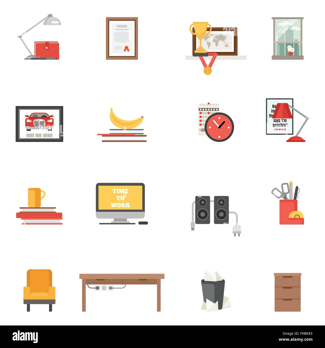 Room Single Icons Stock Vector Image & Art - Alamy