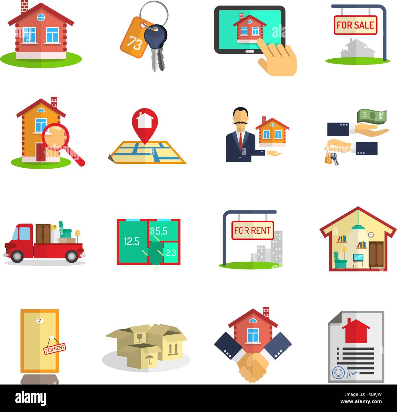 Real visit Stock Vector Images - Alamy