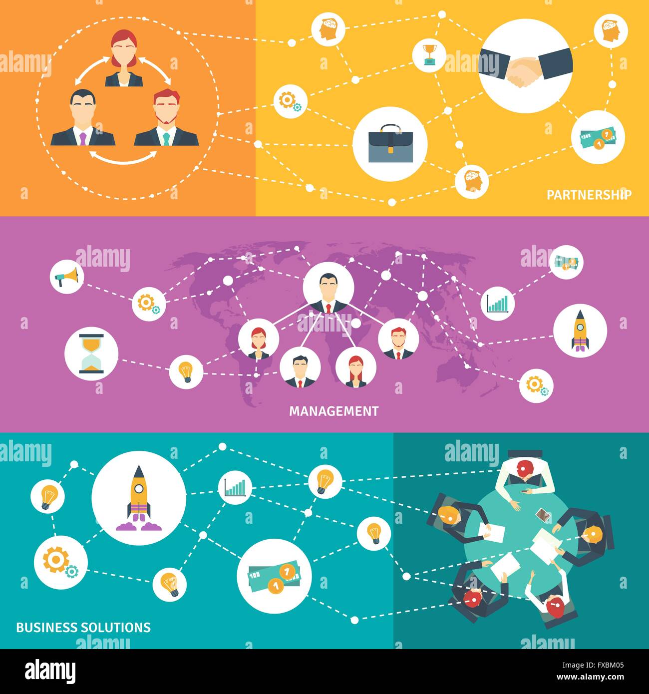 Business meeting team conference Stock Vector Images - Alamy