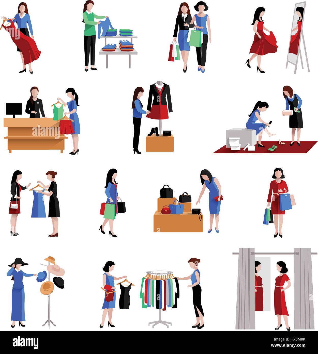 Shopping and art center Stock Vector Images - Alamy