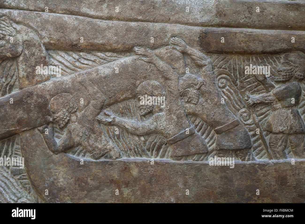 Slab. Transportation of timber (cedars of Lebanon, Phoenician ...