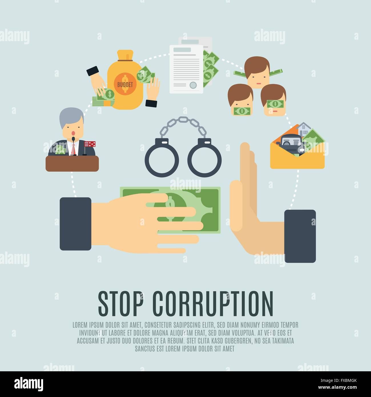 Corrupt ceo Stock Vector Images - Alamy