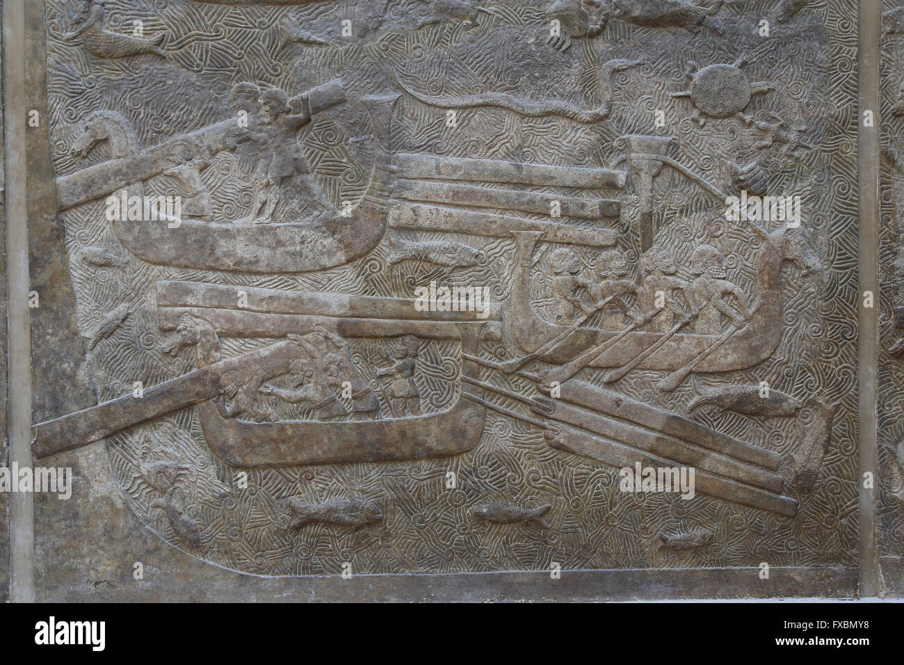 Slab.Transportation of timber (cedars of Lebanon, Phoenician ...