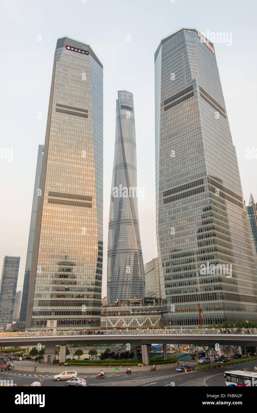 skyscraper in Shanghai Stock Photo - Alamy