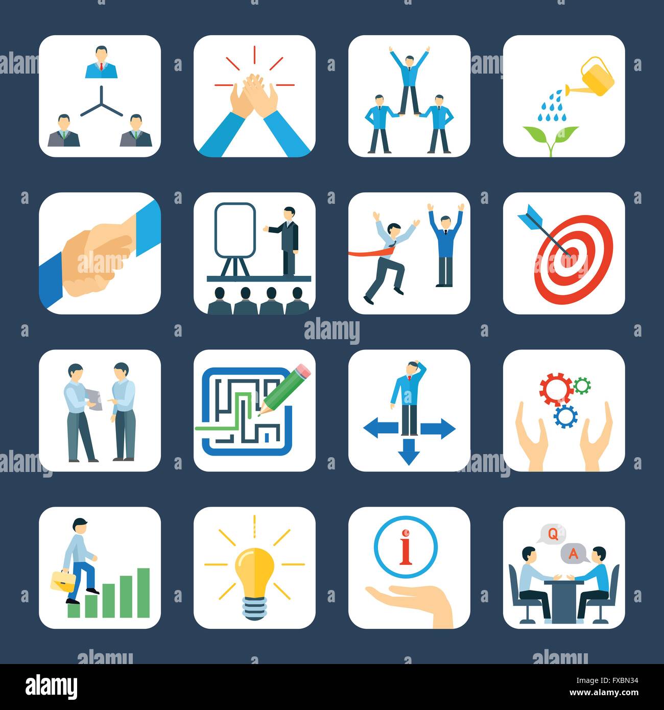 Mentoring and program Stock Vector Images - Alamy