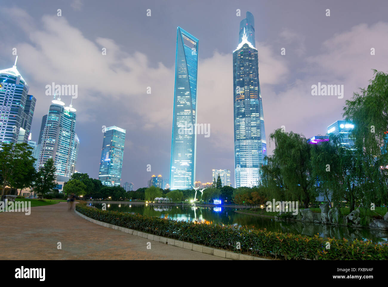 skyscraper in Shanghai Stock Photo - Alamy