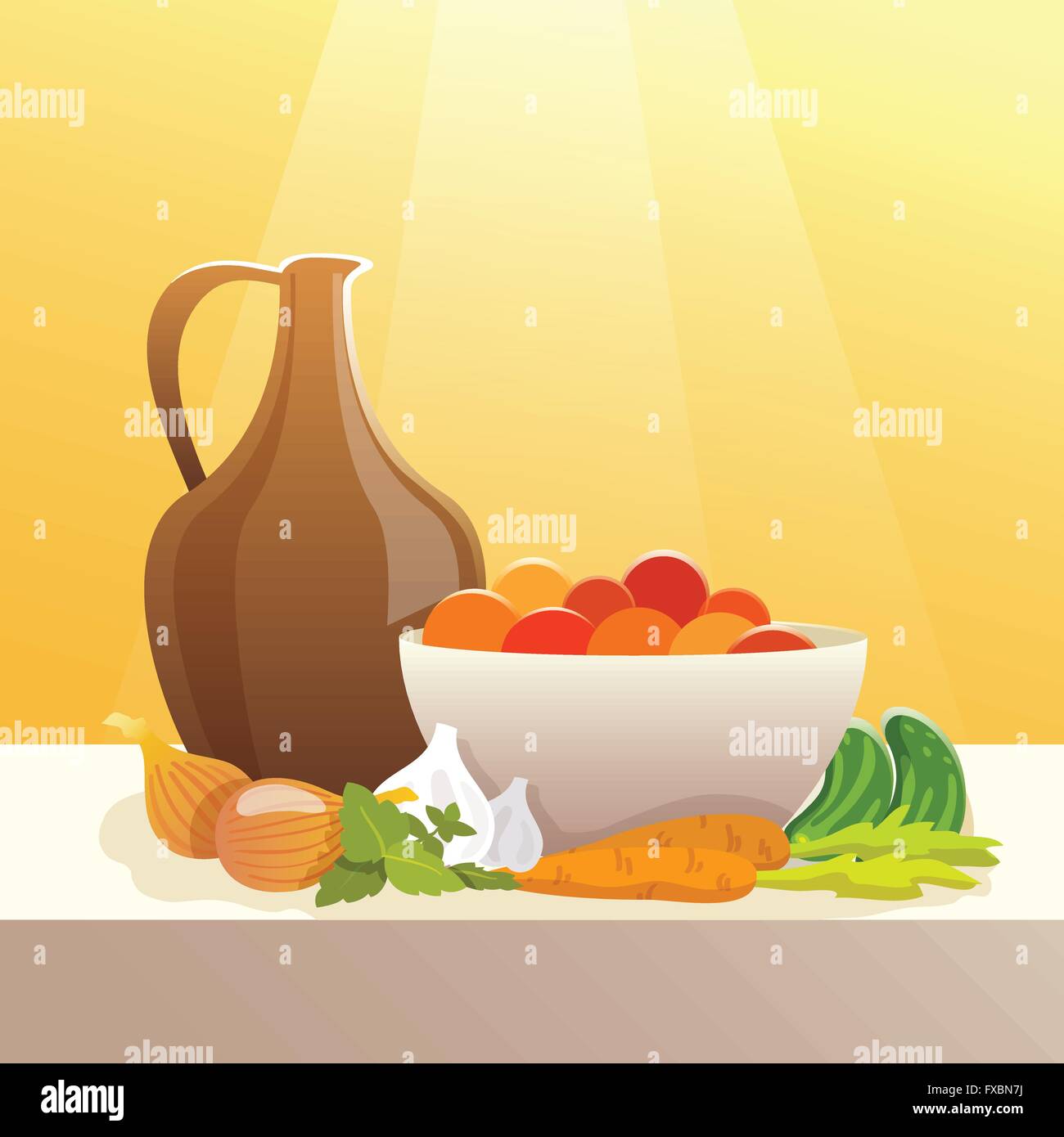 Greece meal table Stock Vector Images - Alamy