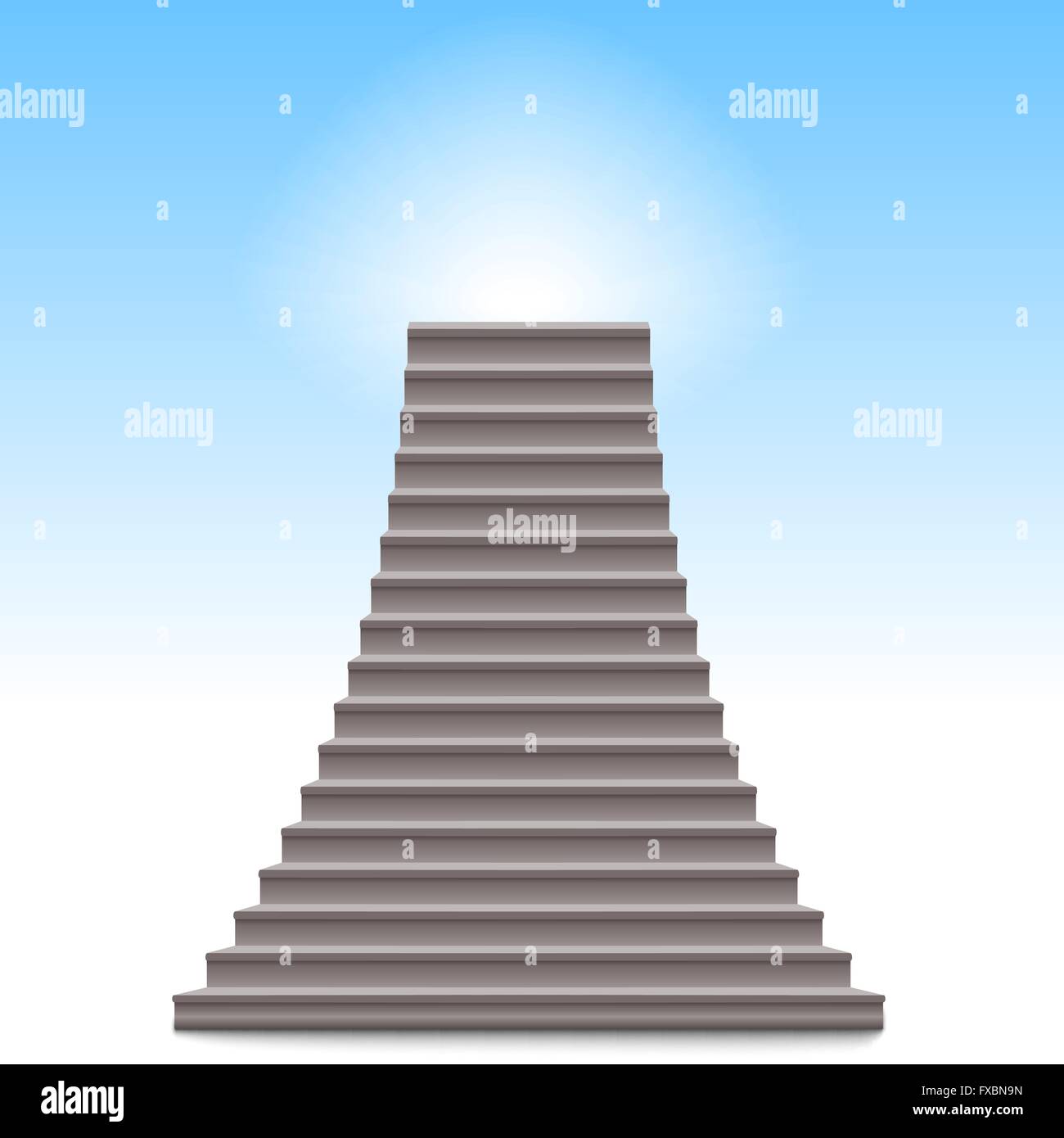 Realistic stone ladder vector illustration Stock Vector Image & Art - Alamy