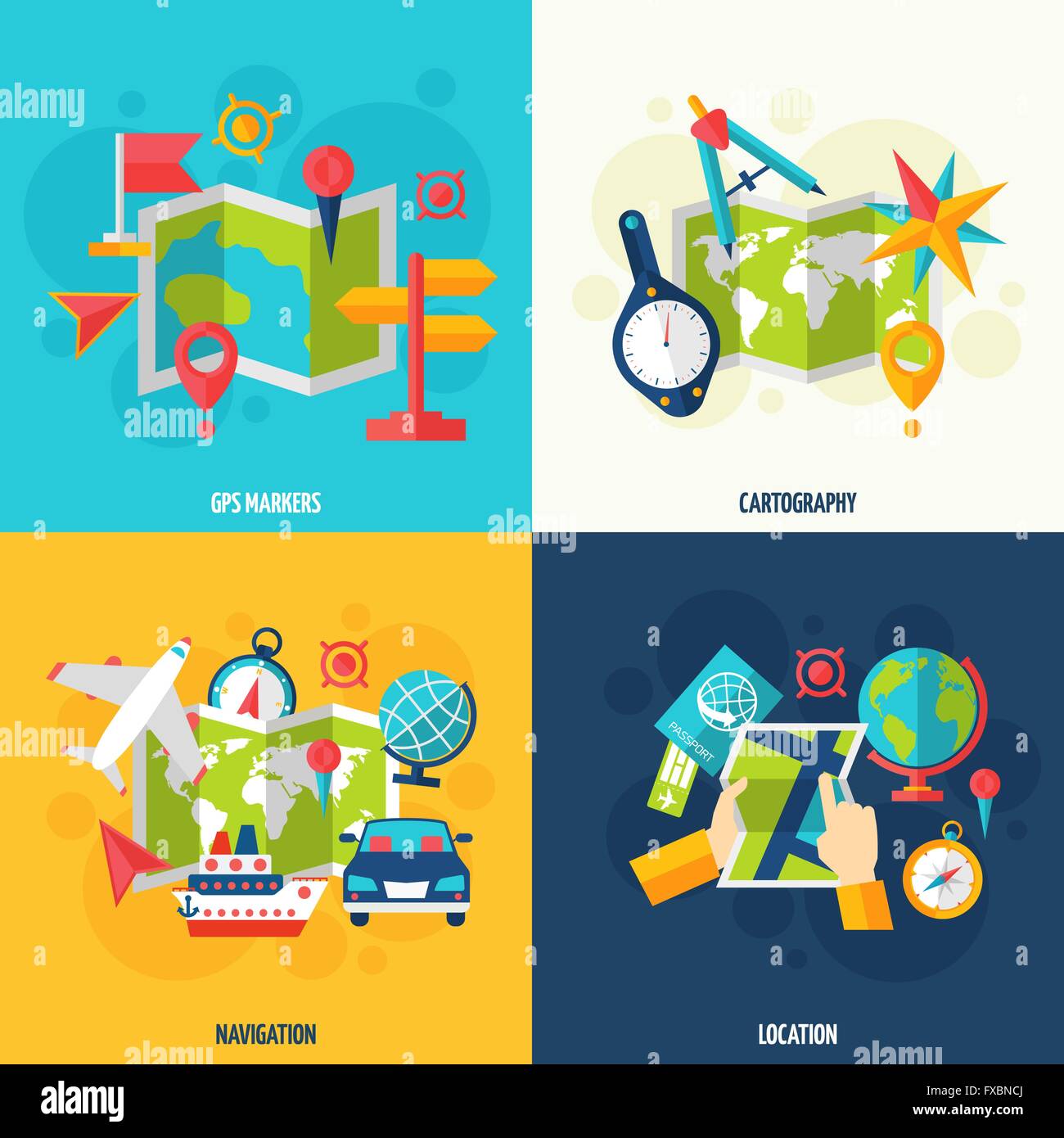 Navigation methods hi-res stock photography and images - Alamy