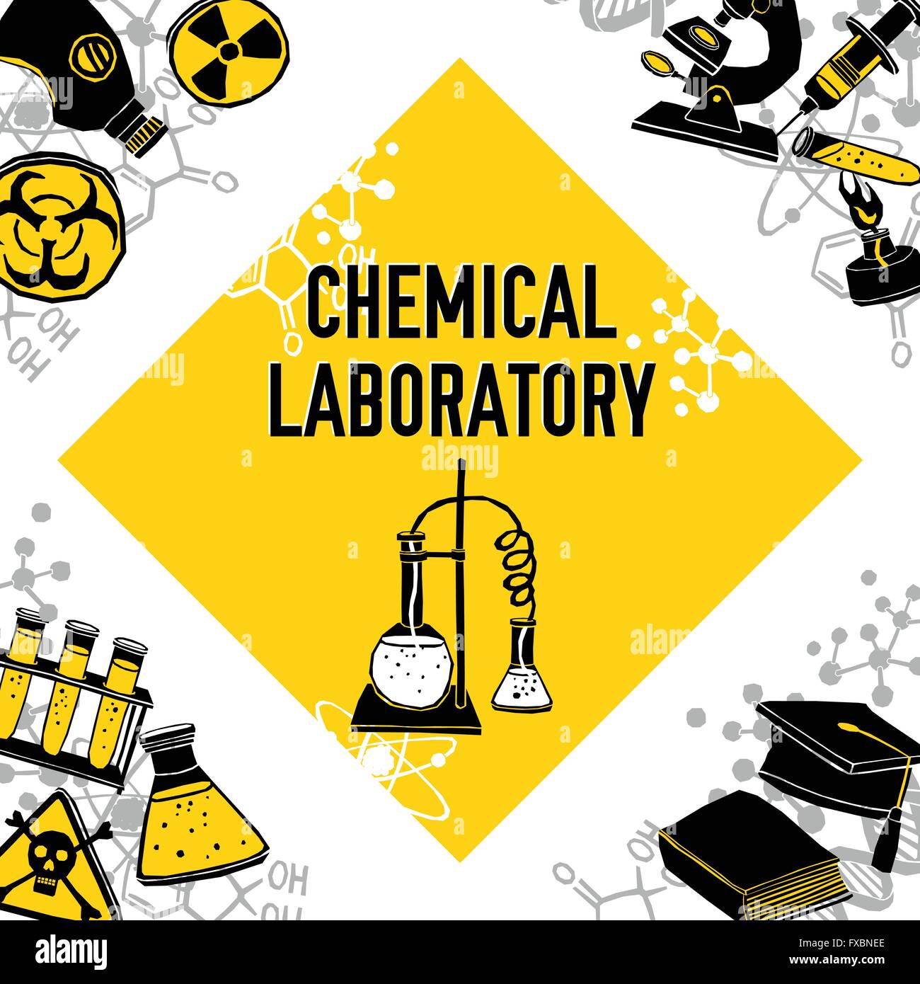 Laboratory corner concept Stock Vector Image & Art - Alamy