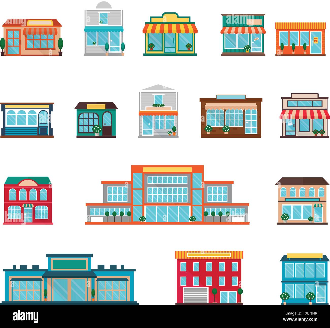 Store icons set Stock Vector Image & Art - Alamy