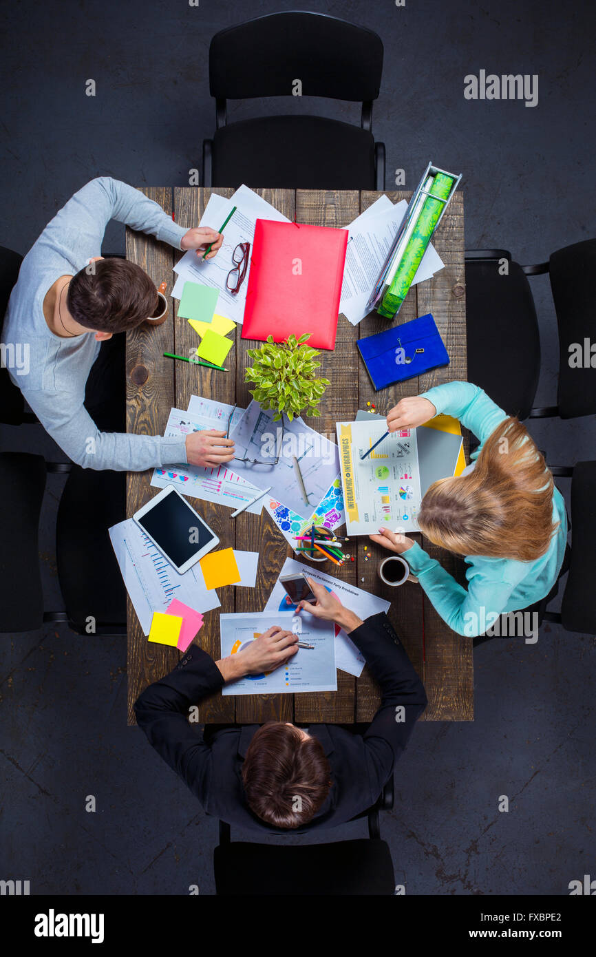 People top view hi-res stock photography and images - Alamy