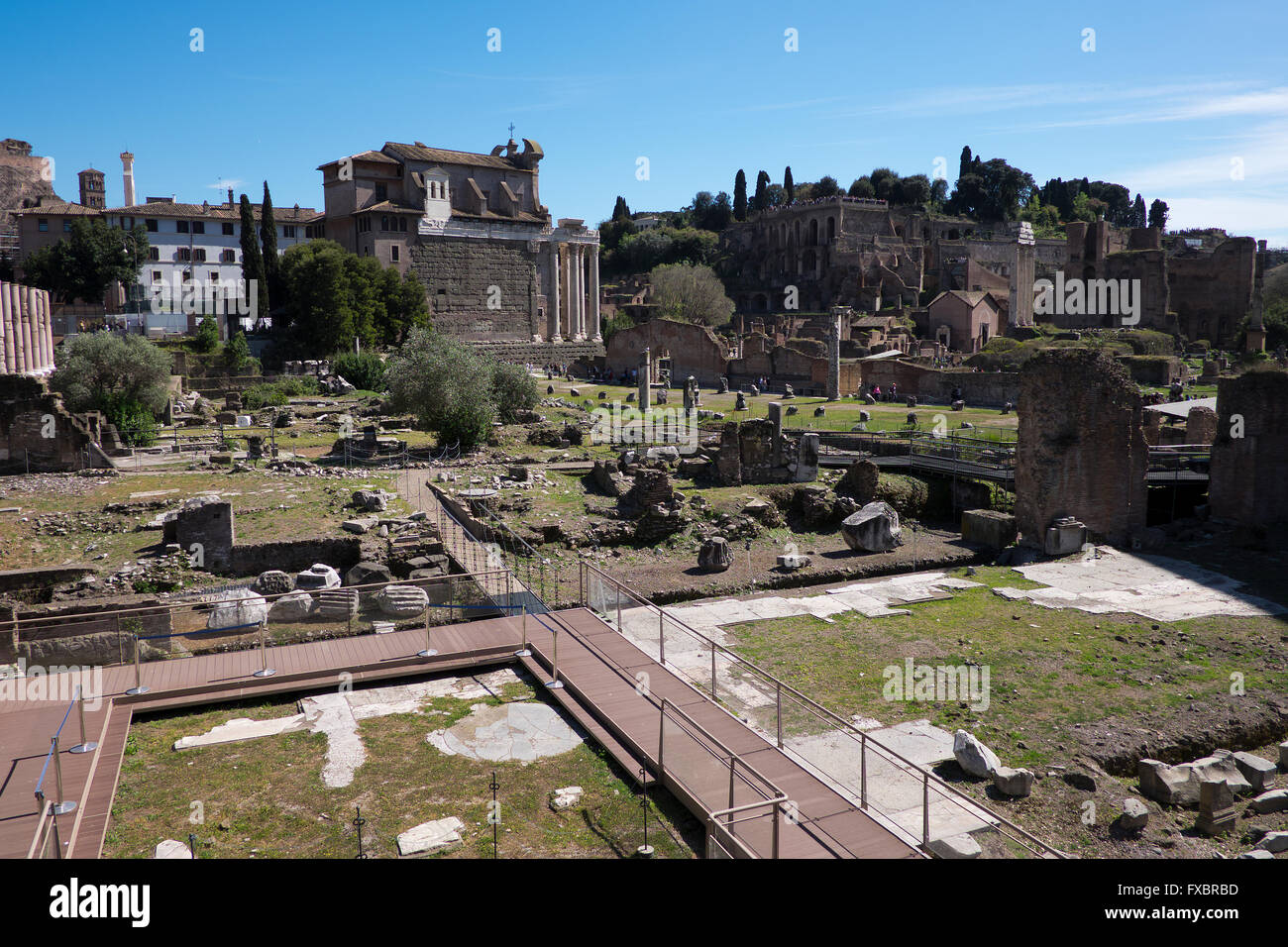 The Forum in Rome, Italy Stock Photo - Alamy