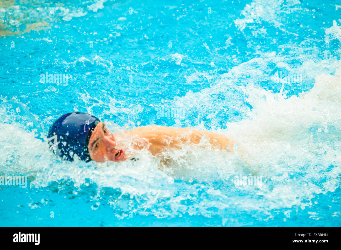 male water polo match Stock Photo - Alamy