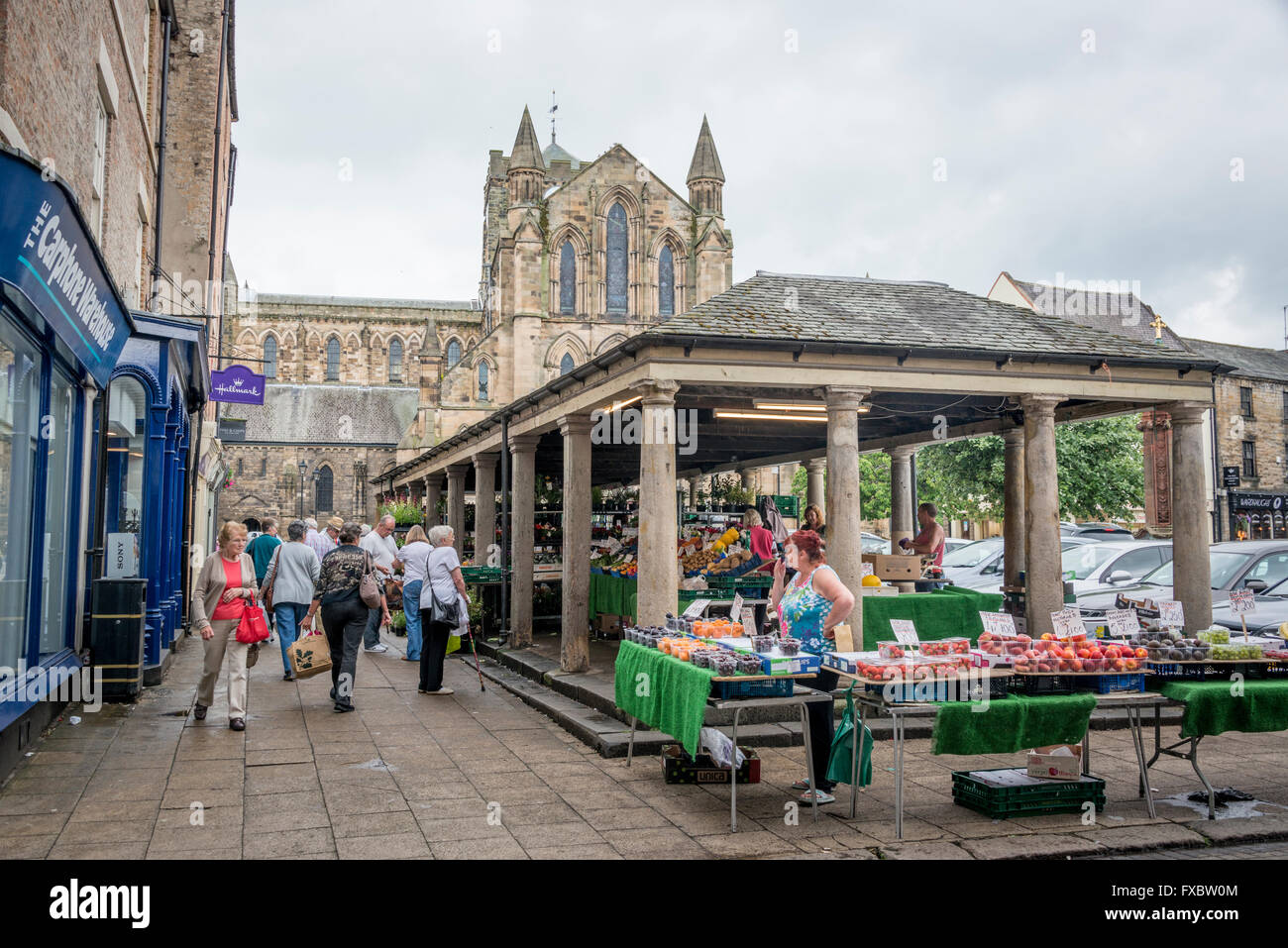 Hexham town centre hi-res stock photography and images - Alamy