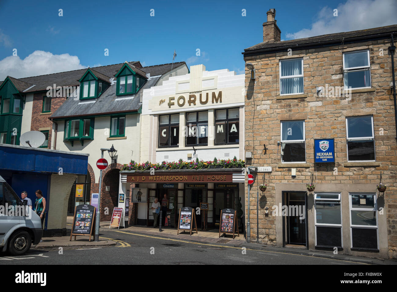 Hexham town centre hi-res stock photography and images - Alamy