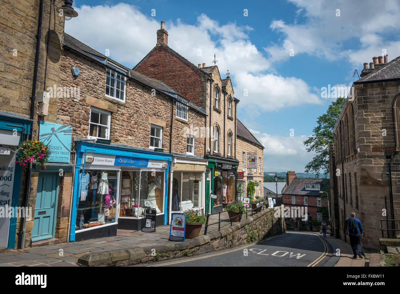 Hexham town centre hi-res stock photography and images - Alamy
