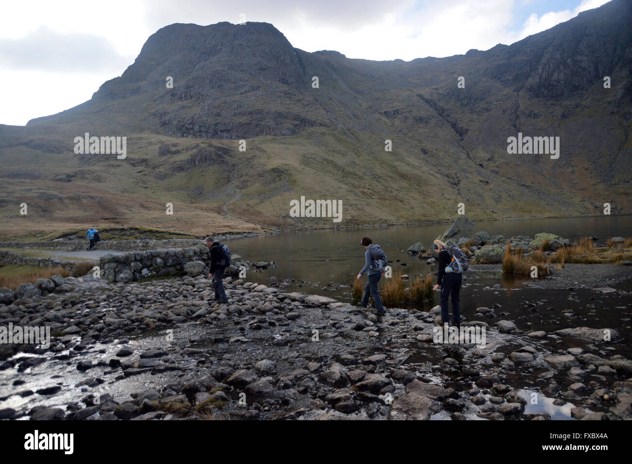 Stickle tarn trail hi-res stock photography and images - Alamy