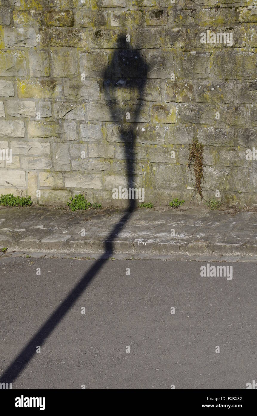 Streetlight shadow hi-res stock photography and images - Alamy