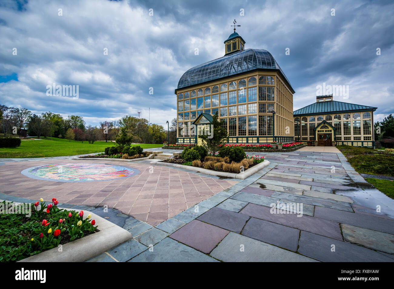 The Howard Peters Rawlings Conservatory at Druid Hill Park, in ...