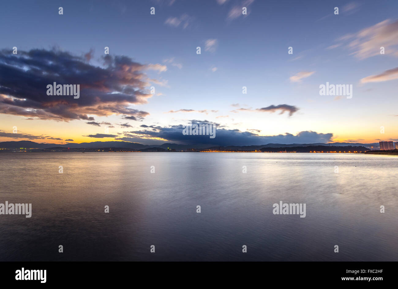Alpine fault lake hi-res stock photography and images - Alamy