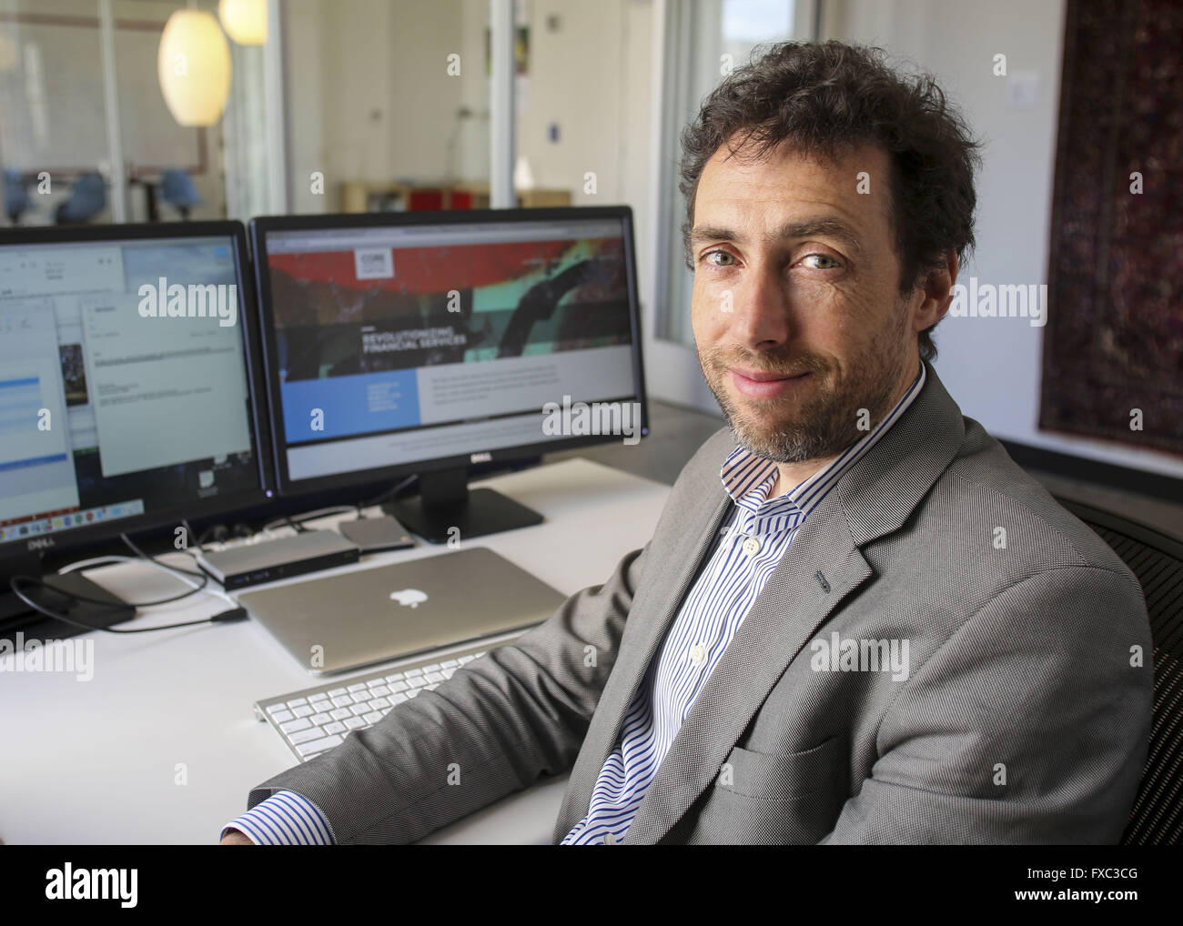 Los Angeles, California, USA. 14th Mar, 2016. Arjan Schutte, managing ...