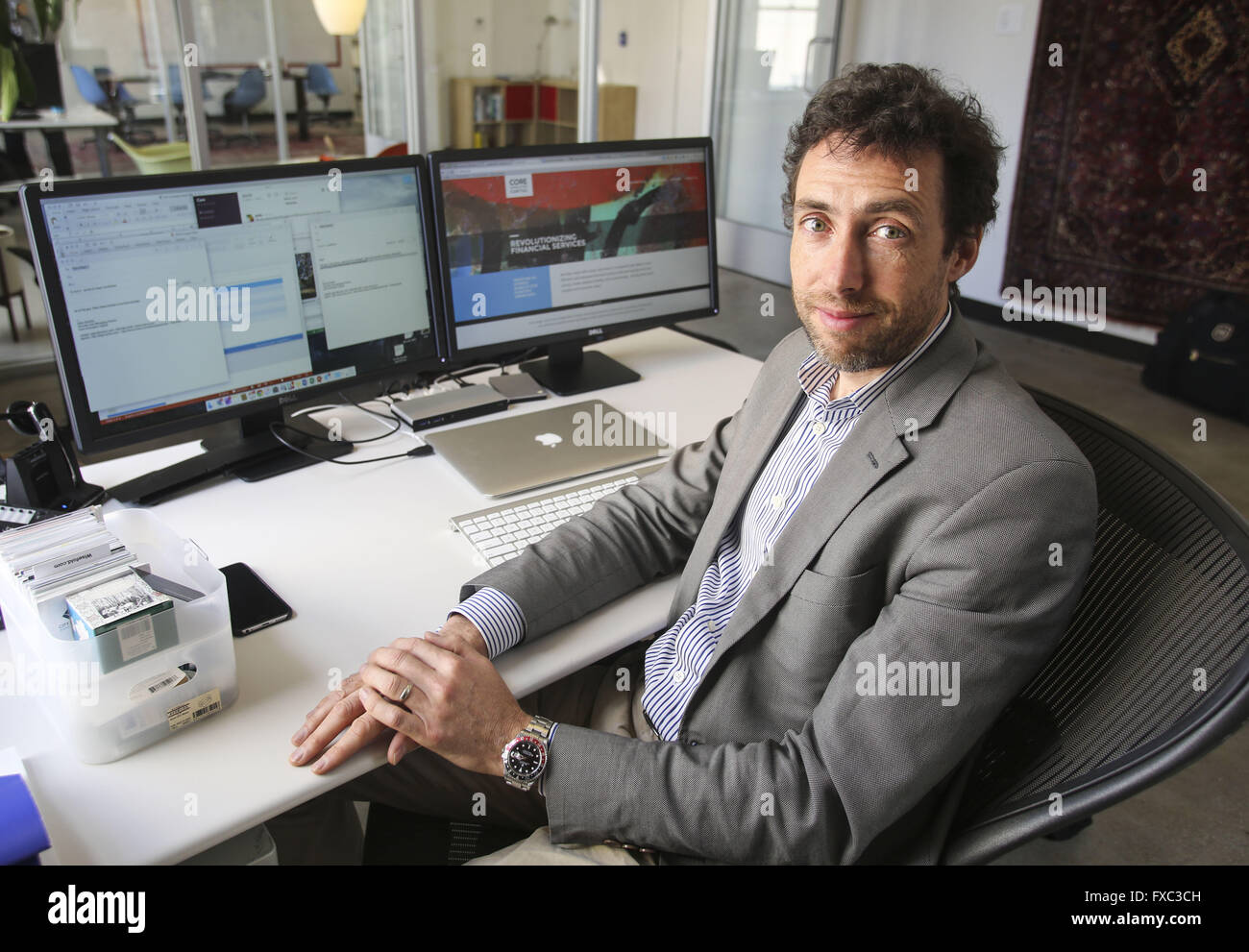 Los Angeles, California, USA. 14th Mar, 2016. Arjan Schutte, managing ...