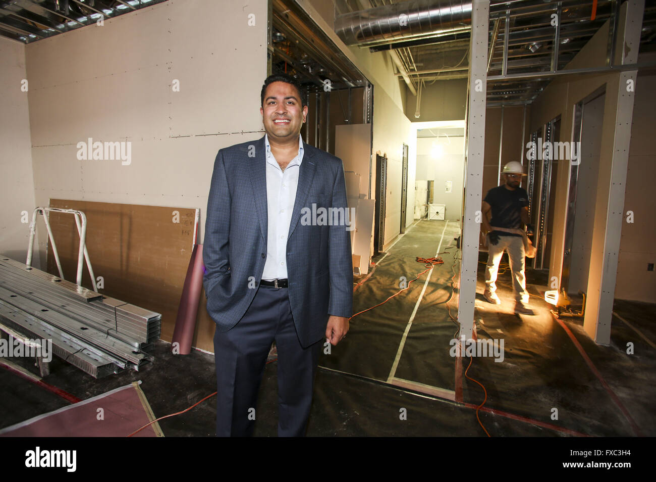 Los Angeles, California, USA. 15th Mar, 2016. Dr. Darshan Shah, founder of medical spa Next ...