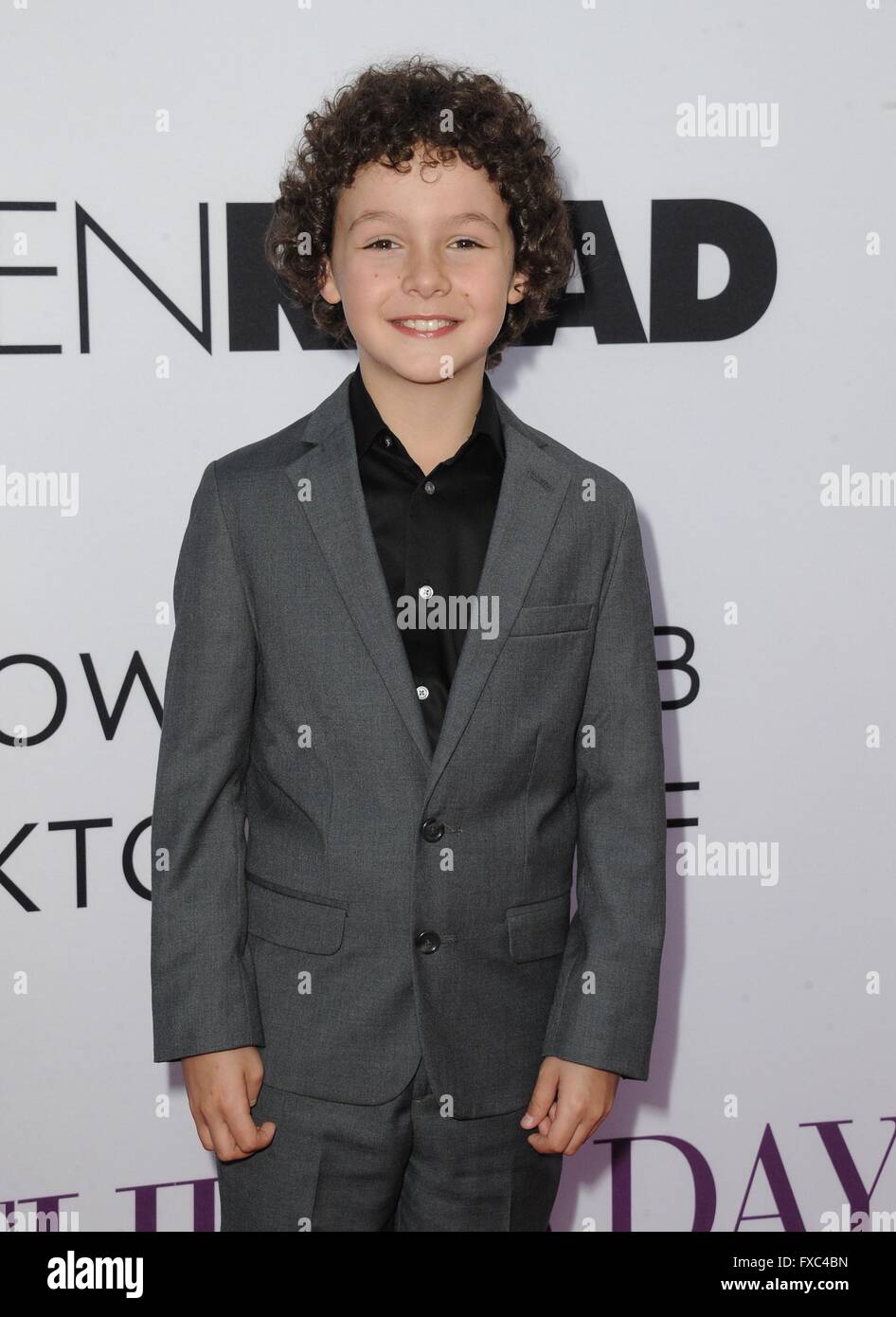 Los Angeles, CA, USA. 13th Apr, 2016. Caleb Brown at arrivals for ...