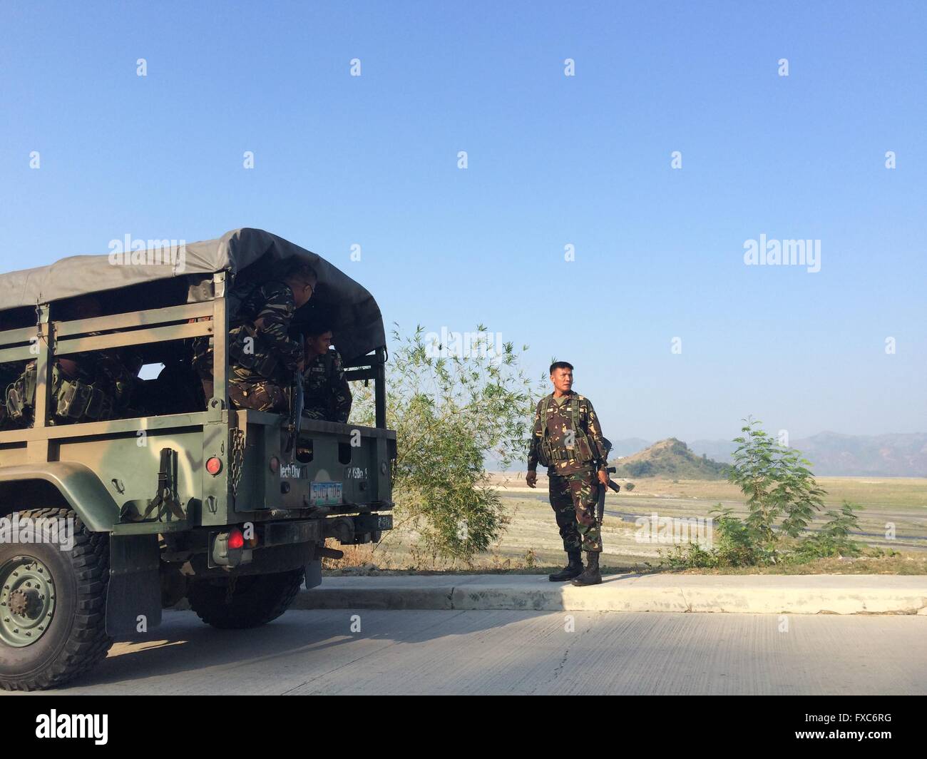 Advanced ground and air US military armaments were showcased during the ...